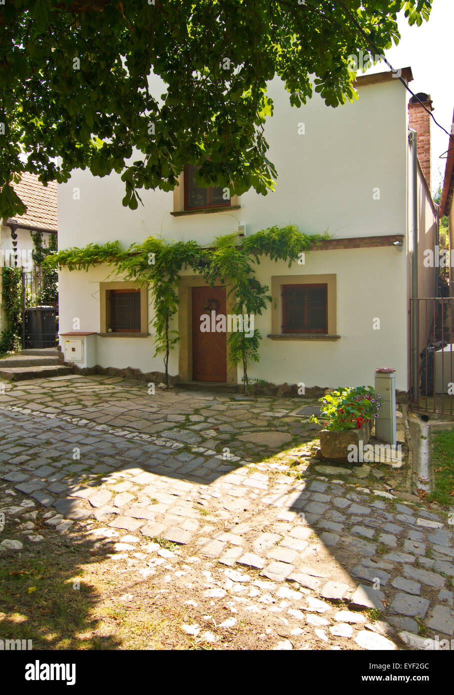 Traditional Czech vine cellar Stock Photo - Alamy