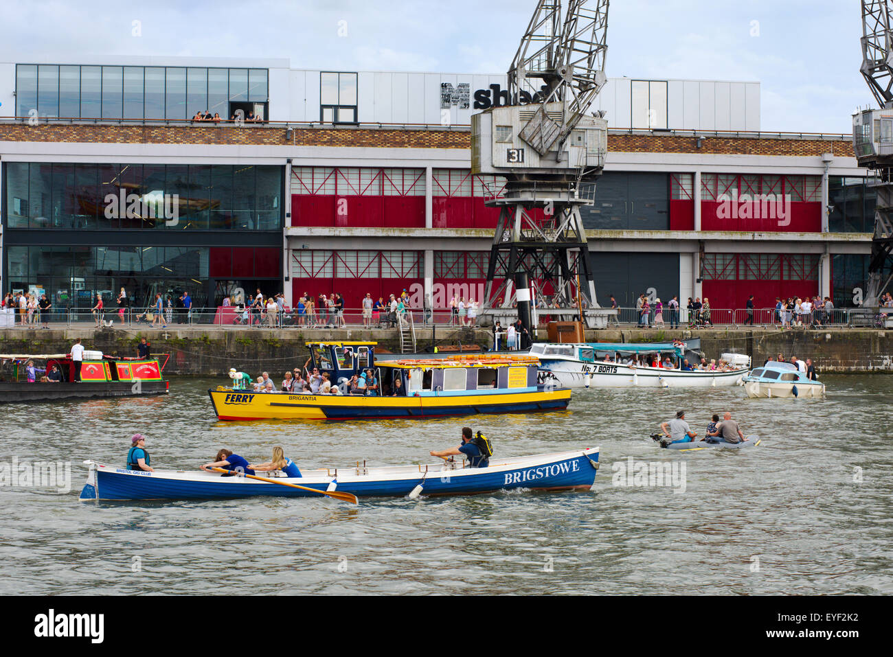 Bristol harbour rowing hi-res stock photography and images - Alamy