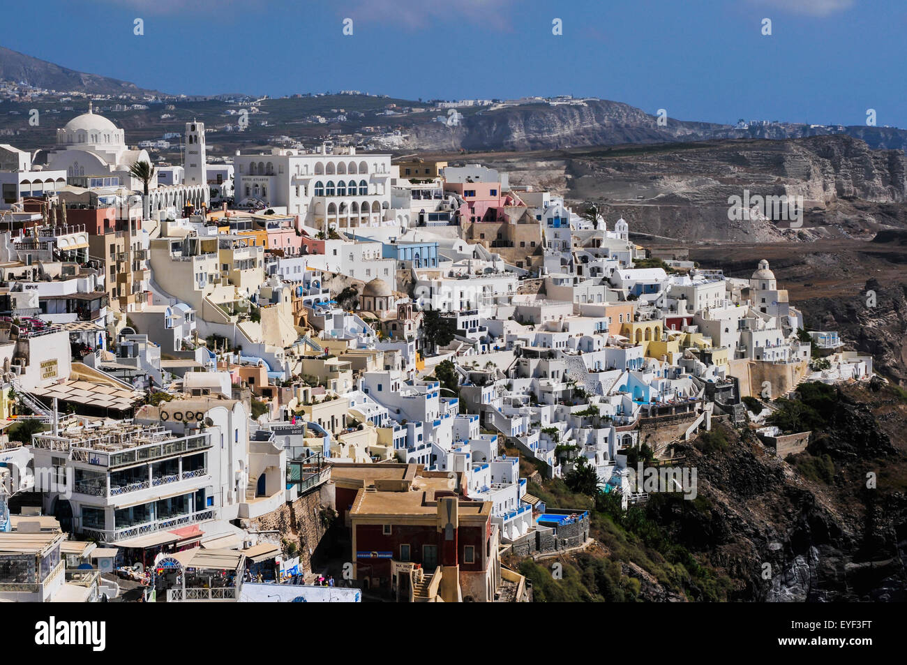 High aegean thira fira thera hi-res stock photography and images - Alamy