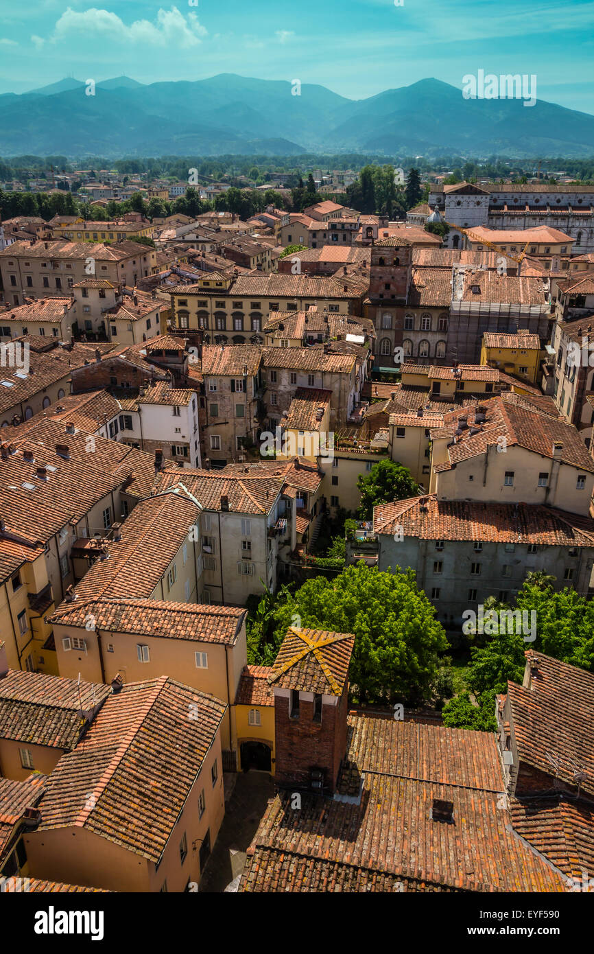 Old town lucca italy hi-res stock photography and images - Alamy