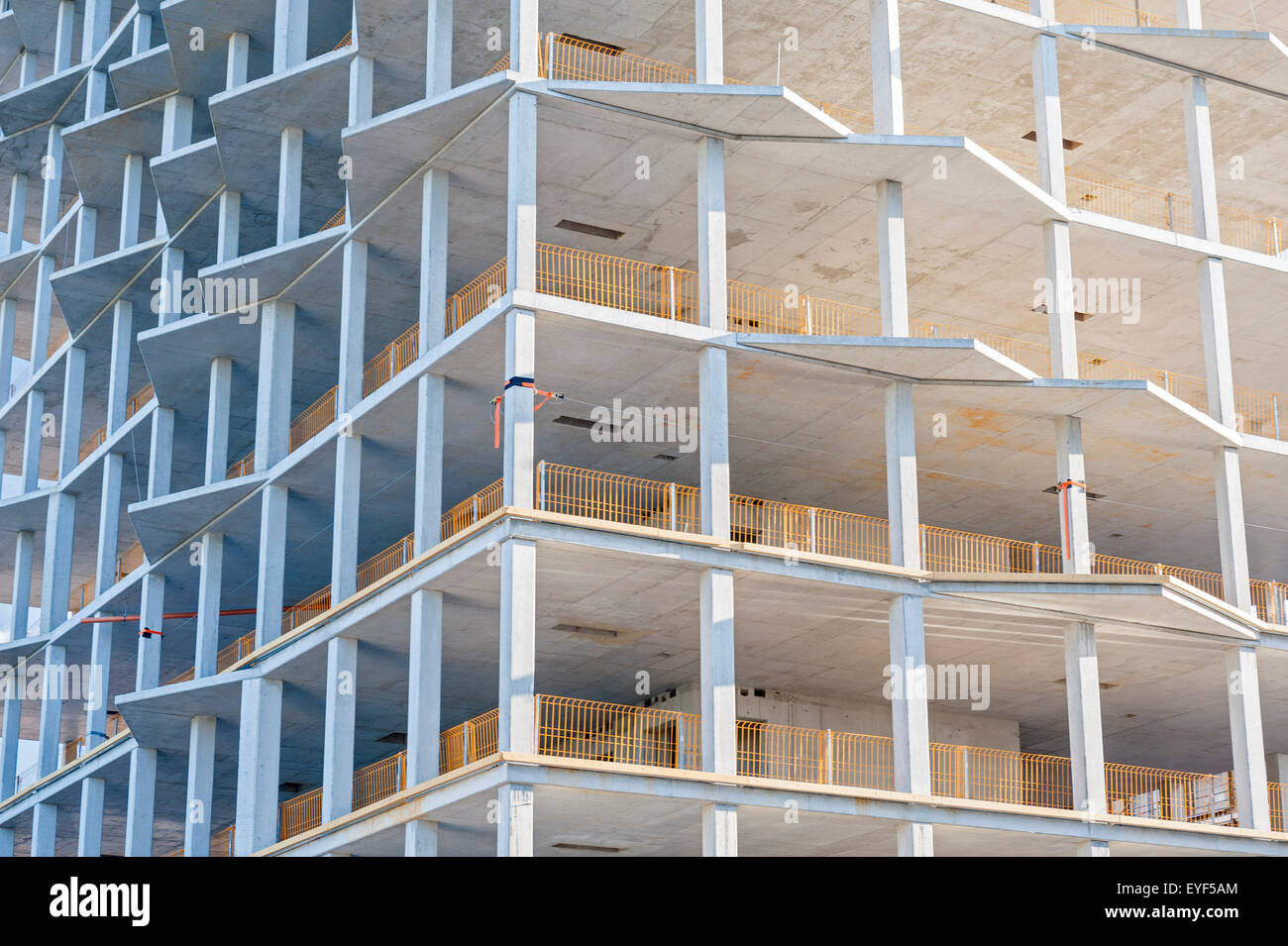Concrete Framing - Building Site Stock Photo - Alamy