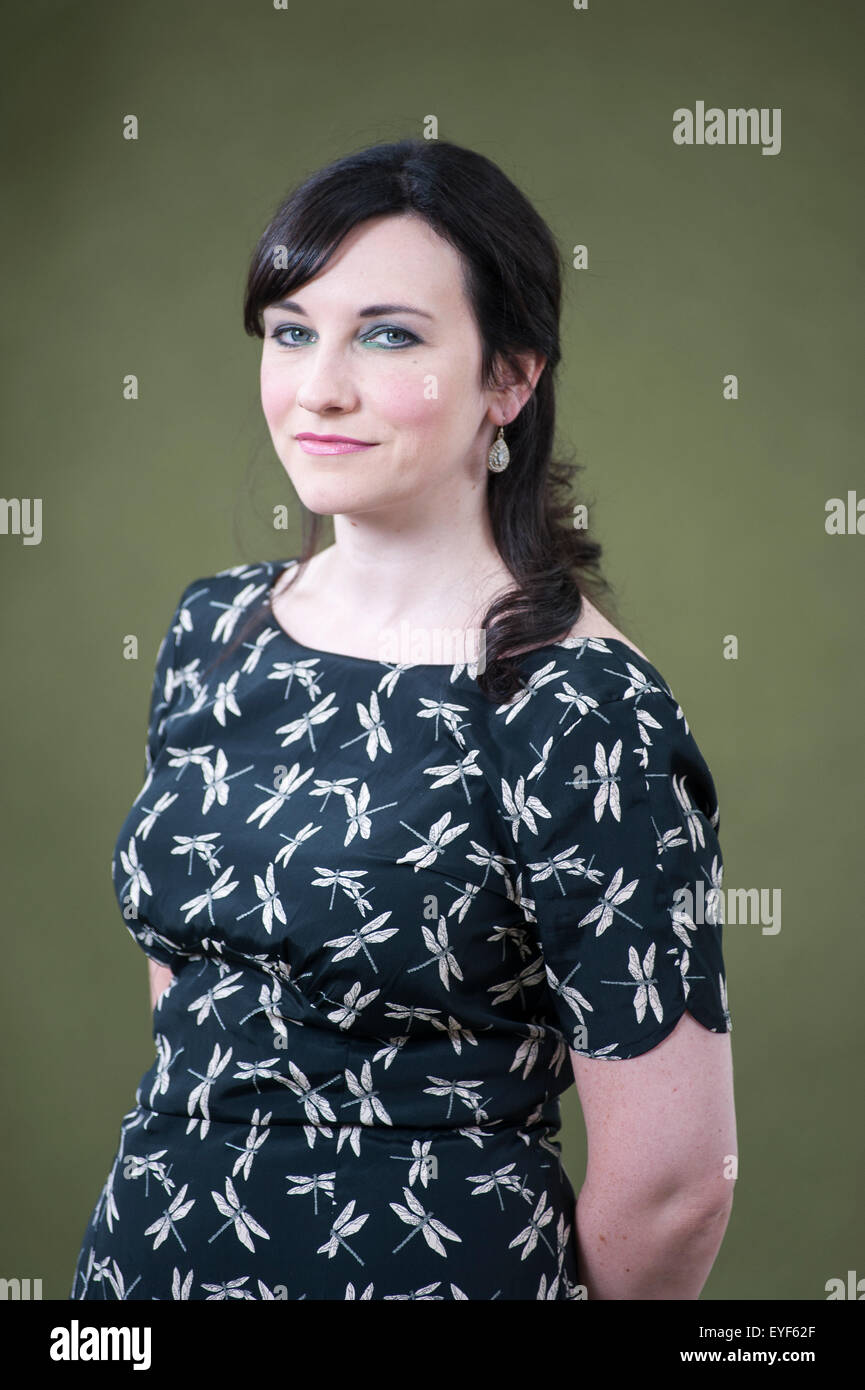 British author, Michelle Harrison, appearing at the Edinburgh ...