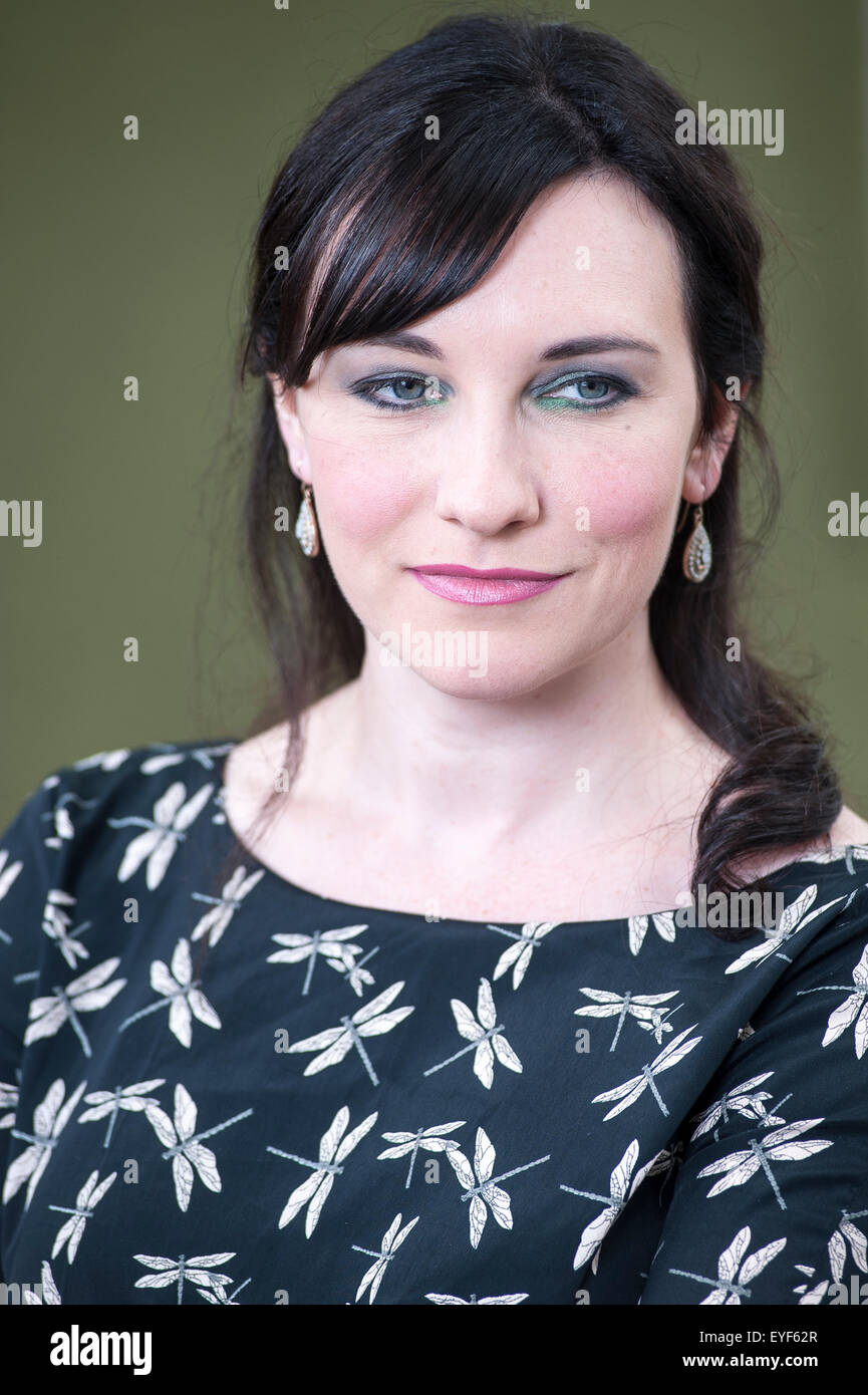 British author, Michelle Harrison, appearing at the Edinburgh ...