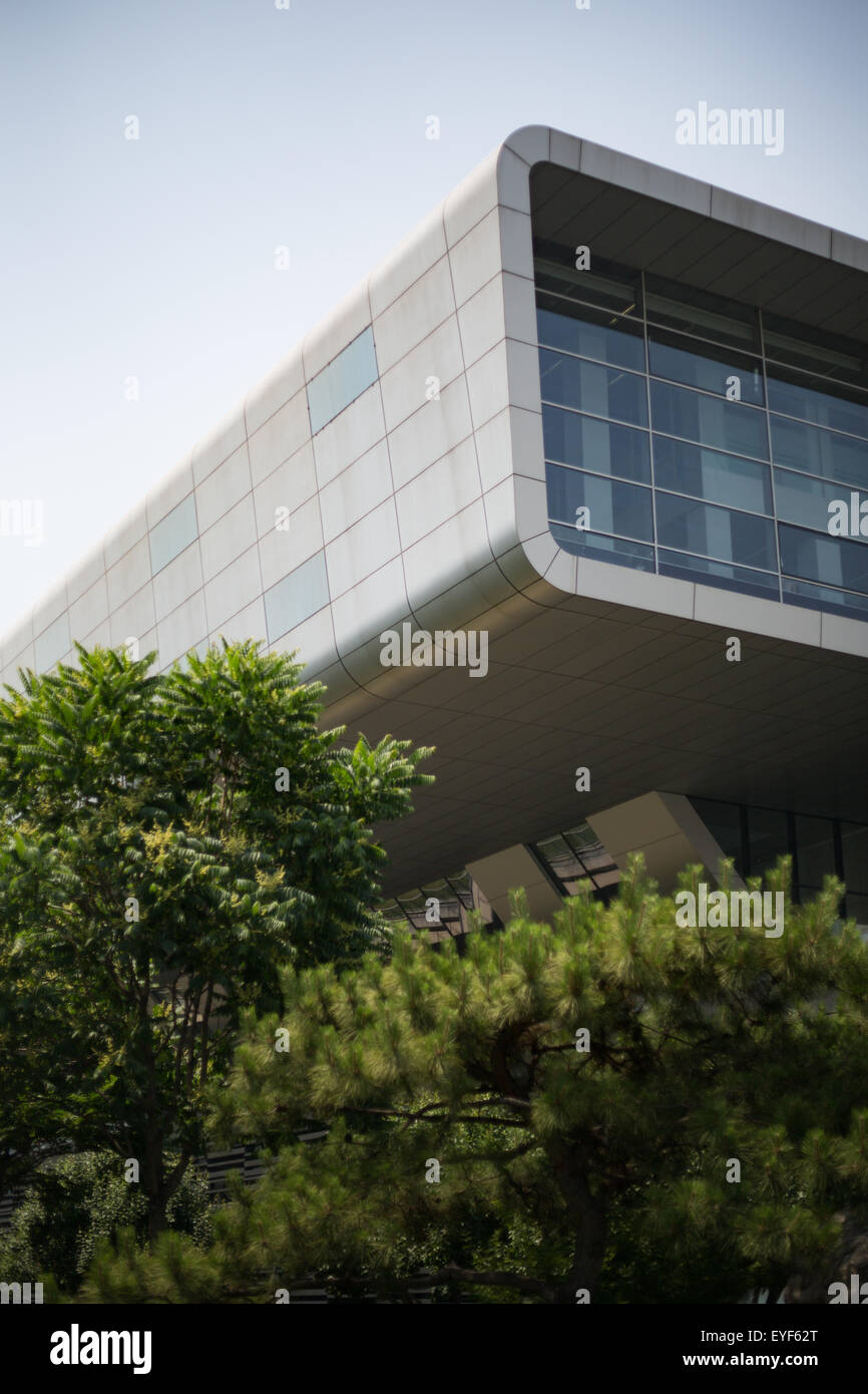 National Library, in Beijing, China, designed by German architects KSP ...