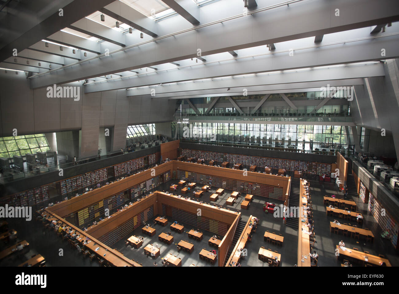National Library, in Beijing, China, designed by German architects KSP ...