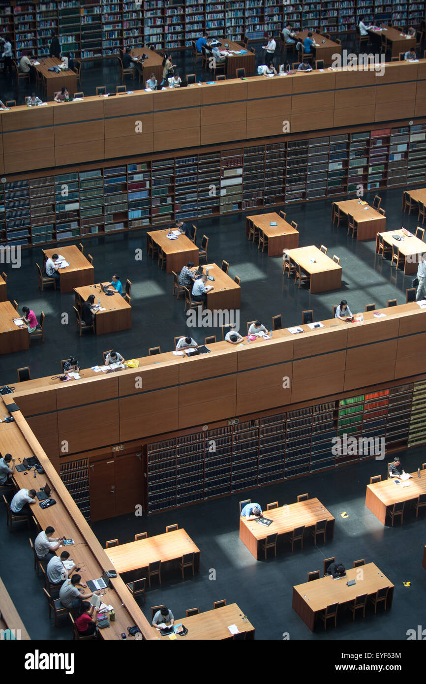 National Library, in Beijing, China, designed by German architects KSP ...