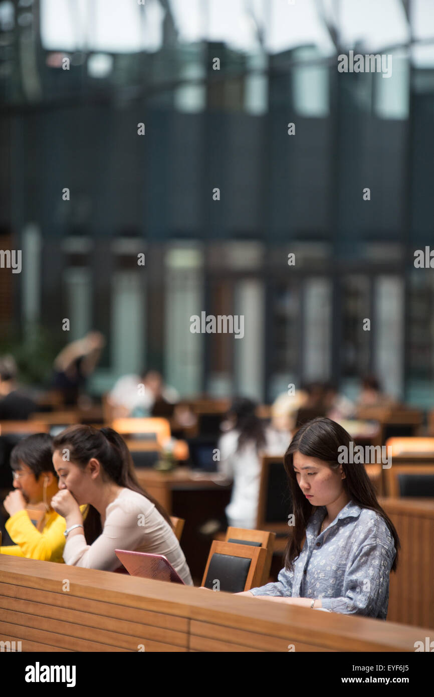 National Library, in Beijing, China, designed by German architects KSP ...