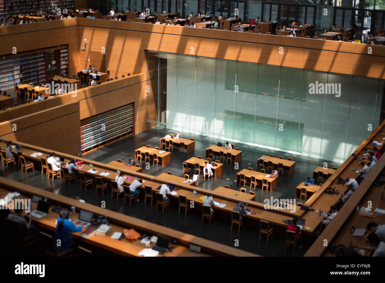 National Library, in Beijing, China, designed by German architects KSP ...