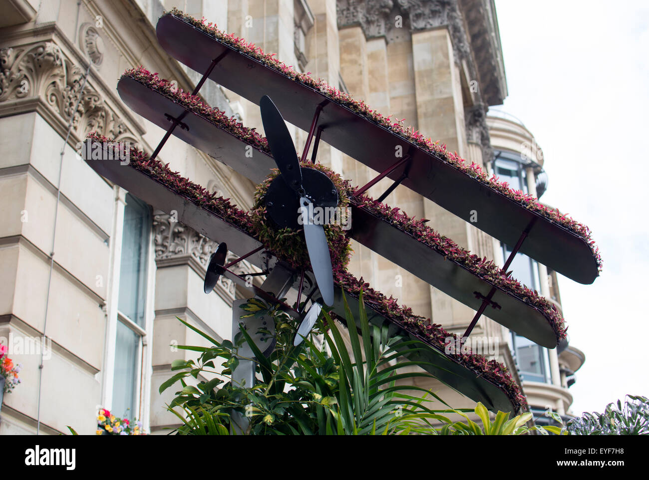 First World War commemorative planting, Victoria Square, Birmingham, UK ...