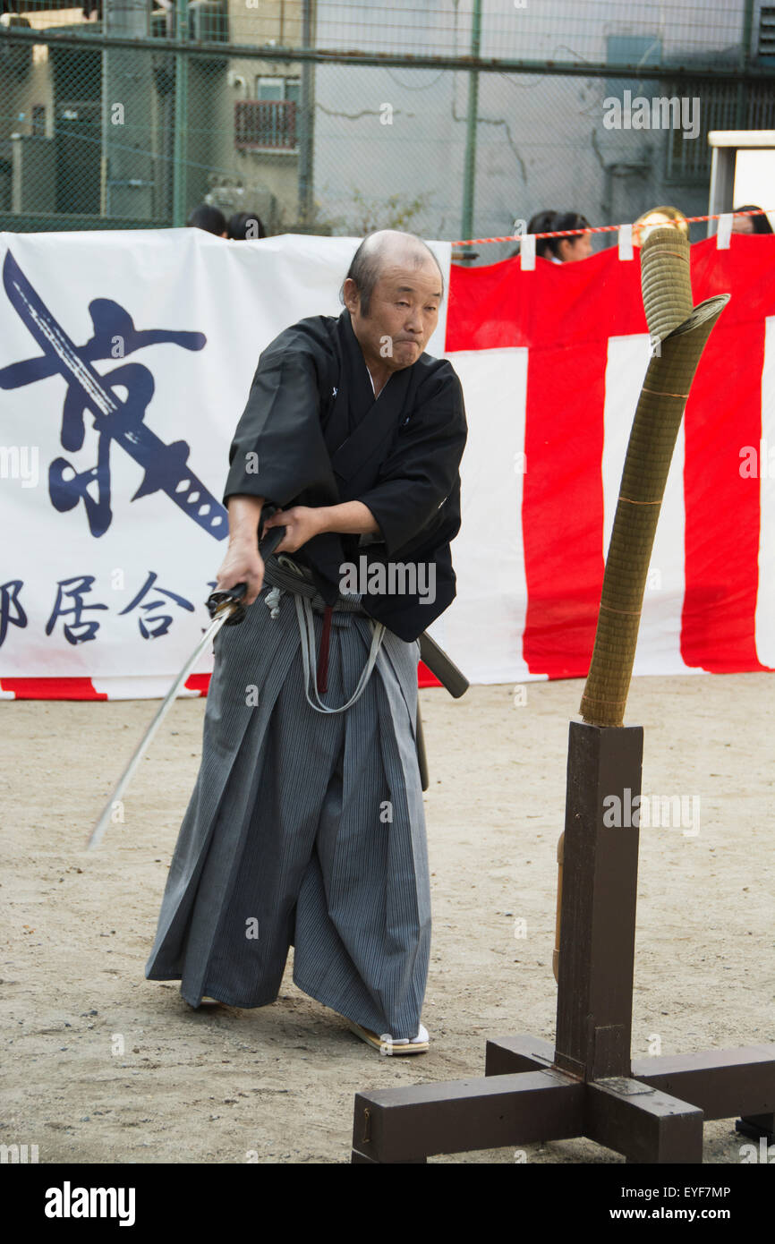 Japanese Man In Kimono Sword High Resolution Stock Photography and ...
