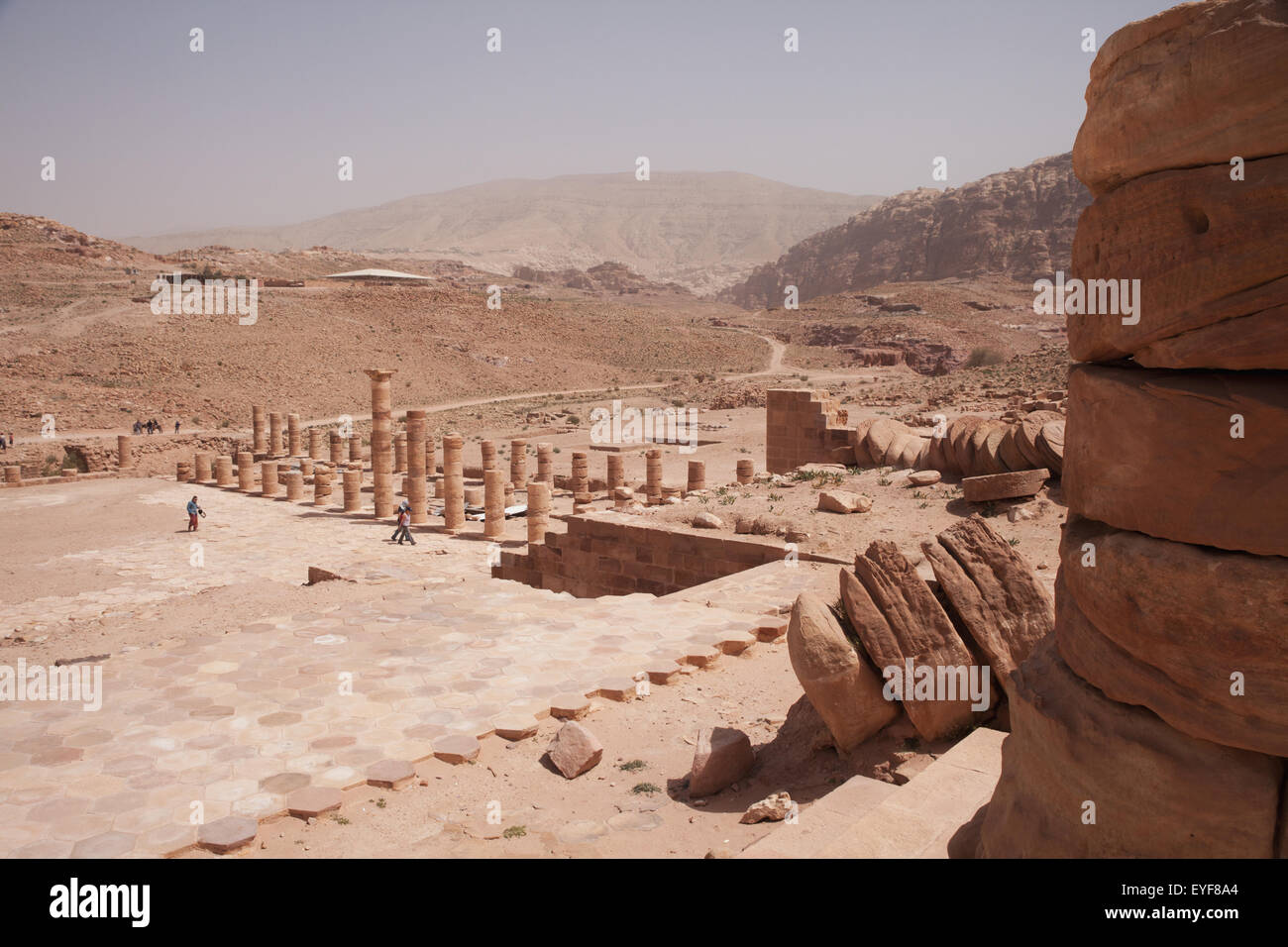 Great temple; Petra, Jordan Stock Photo - Alamy