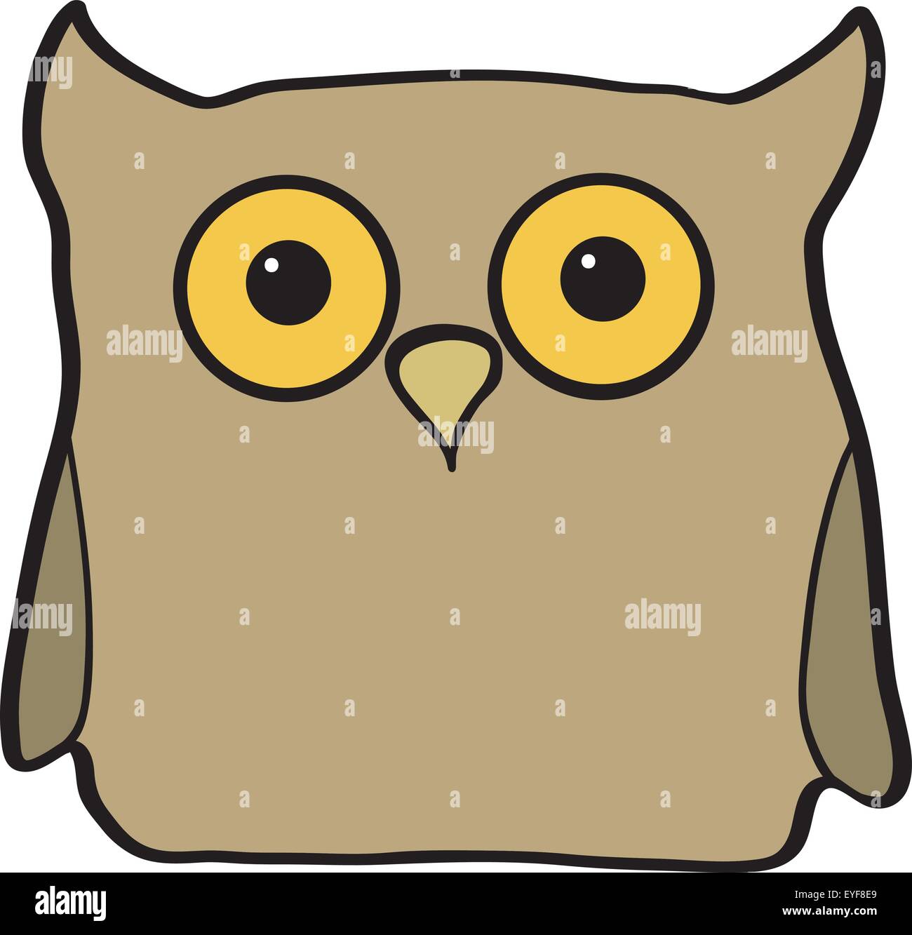 Vector illustration owl Stock Vector Image & Art - Alamy