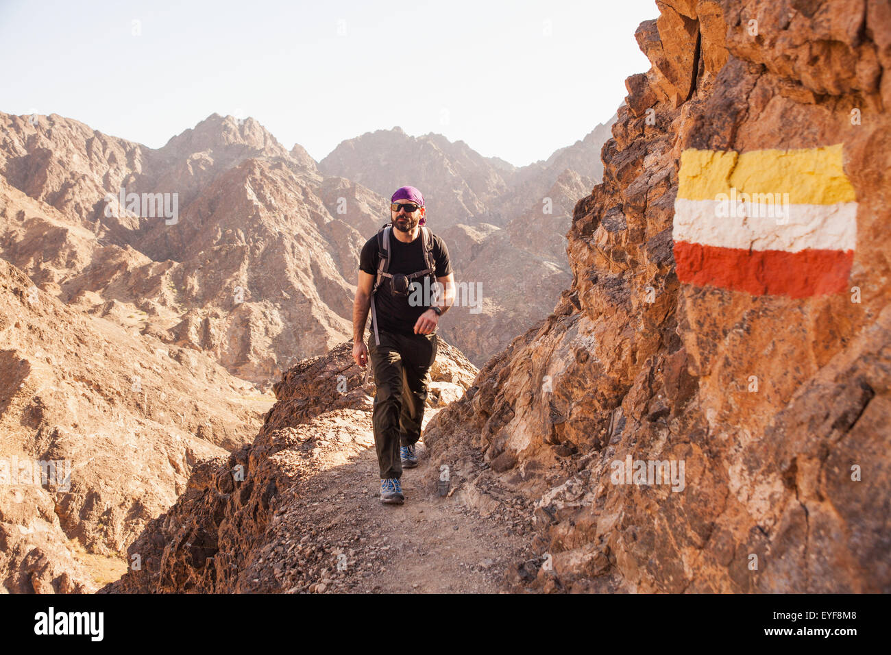 C38 walking trail; Muttrah, Muscat, Oman Stock Photo - Alamy