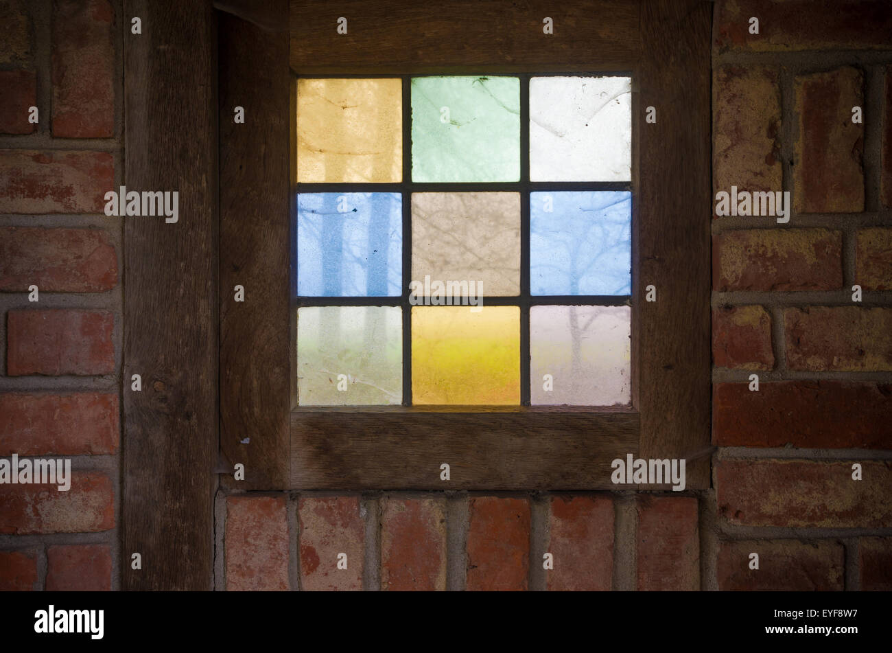 Simple Stained Glass Window Texture