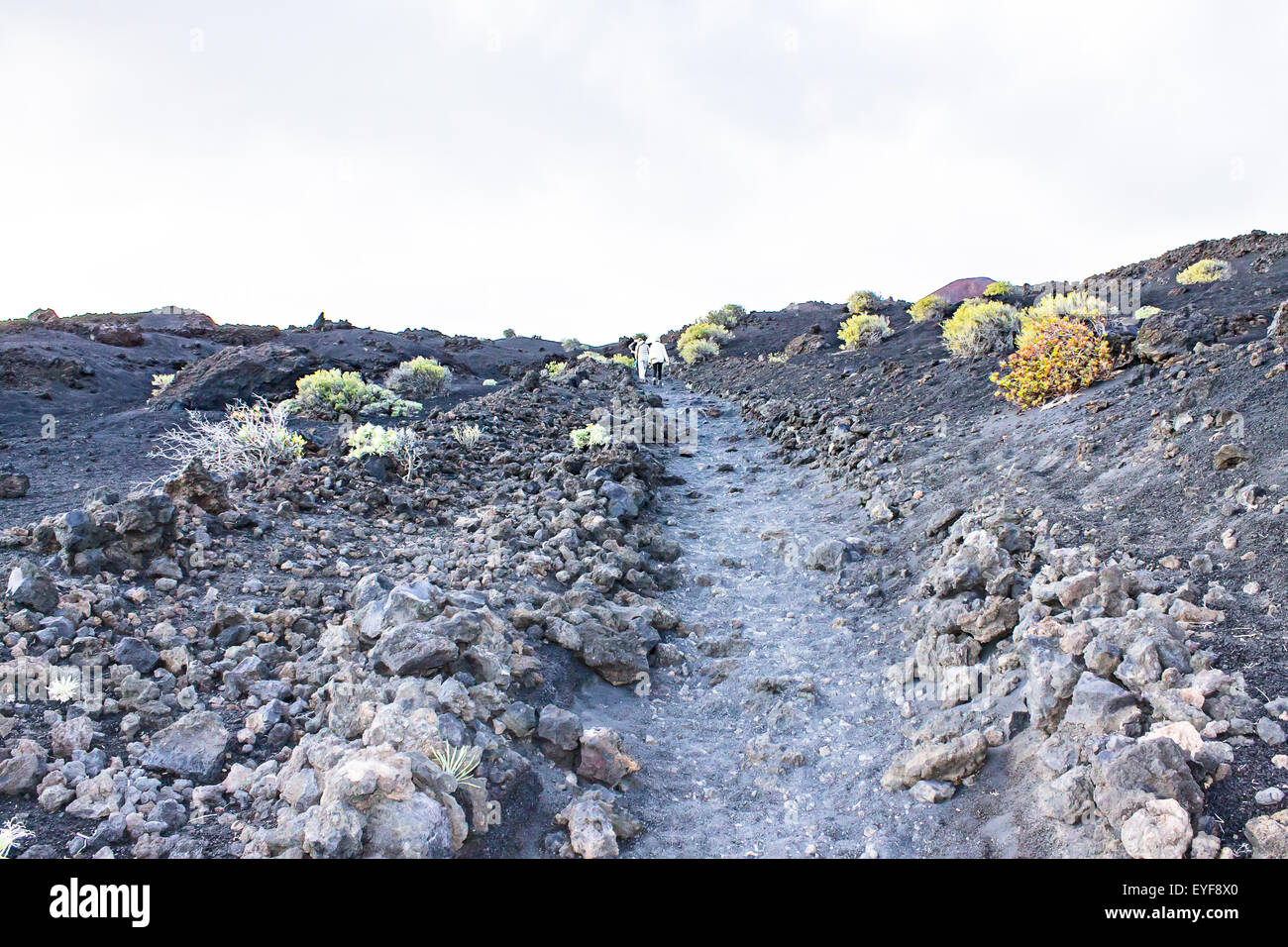 Black lava flows hi-res stock photography and images - Alamy