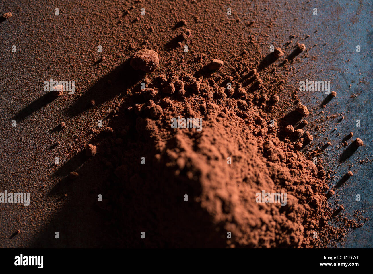 Cocoa powder sweet ingredient Stock Photo - Alamy