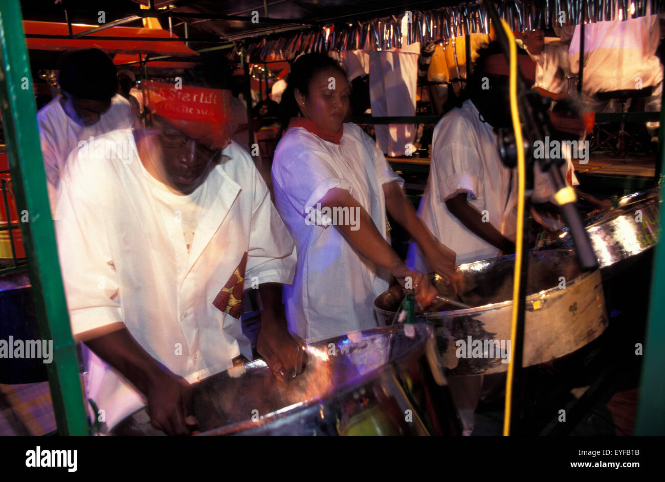 Steel band caribbean trinidad hi-res stock photography and images - Alamy