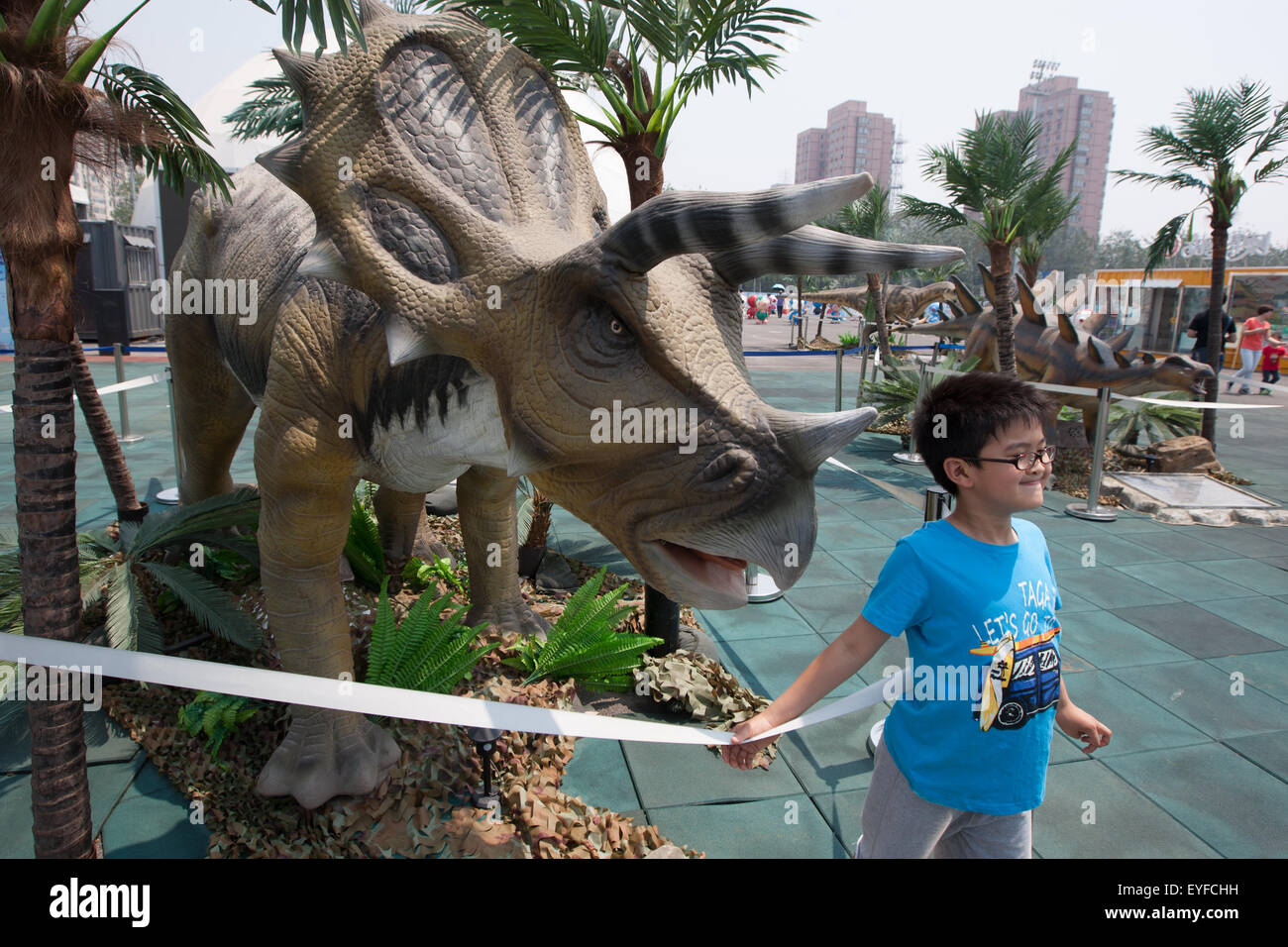 DinoLand at Wukesong Arena, in Beijing, China Stock Photo - Alamy
