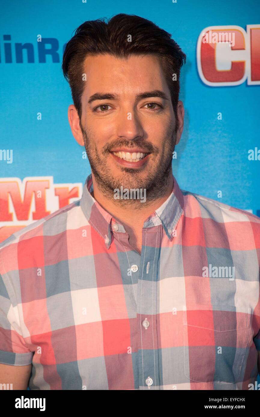 New York, NY, USA. 28th July, 2015. Jonathan Scott at a public ...