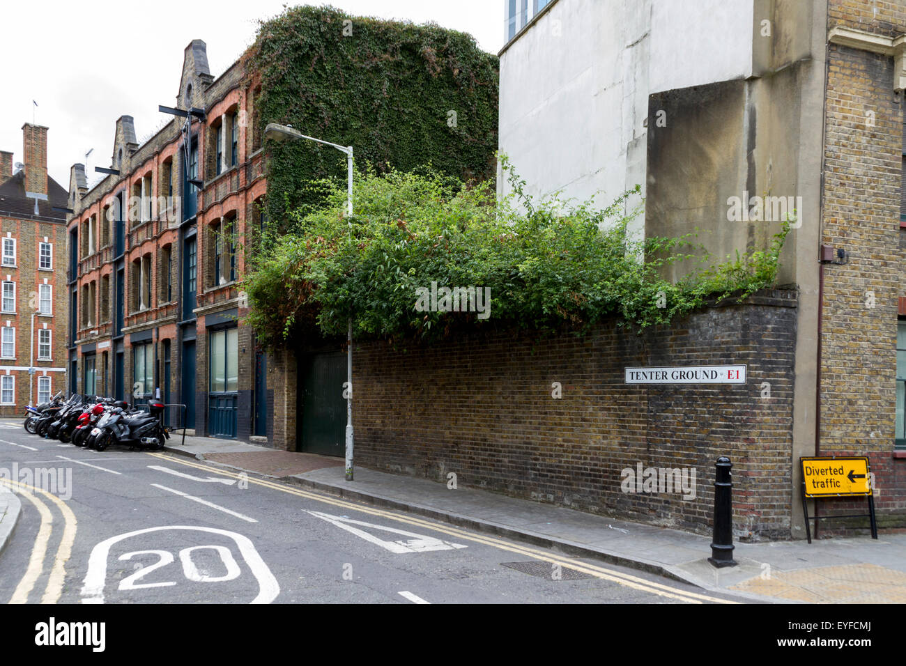 London, UK. 27th July, 2015. Tenter Ground E1. Controversy surrounds ...