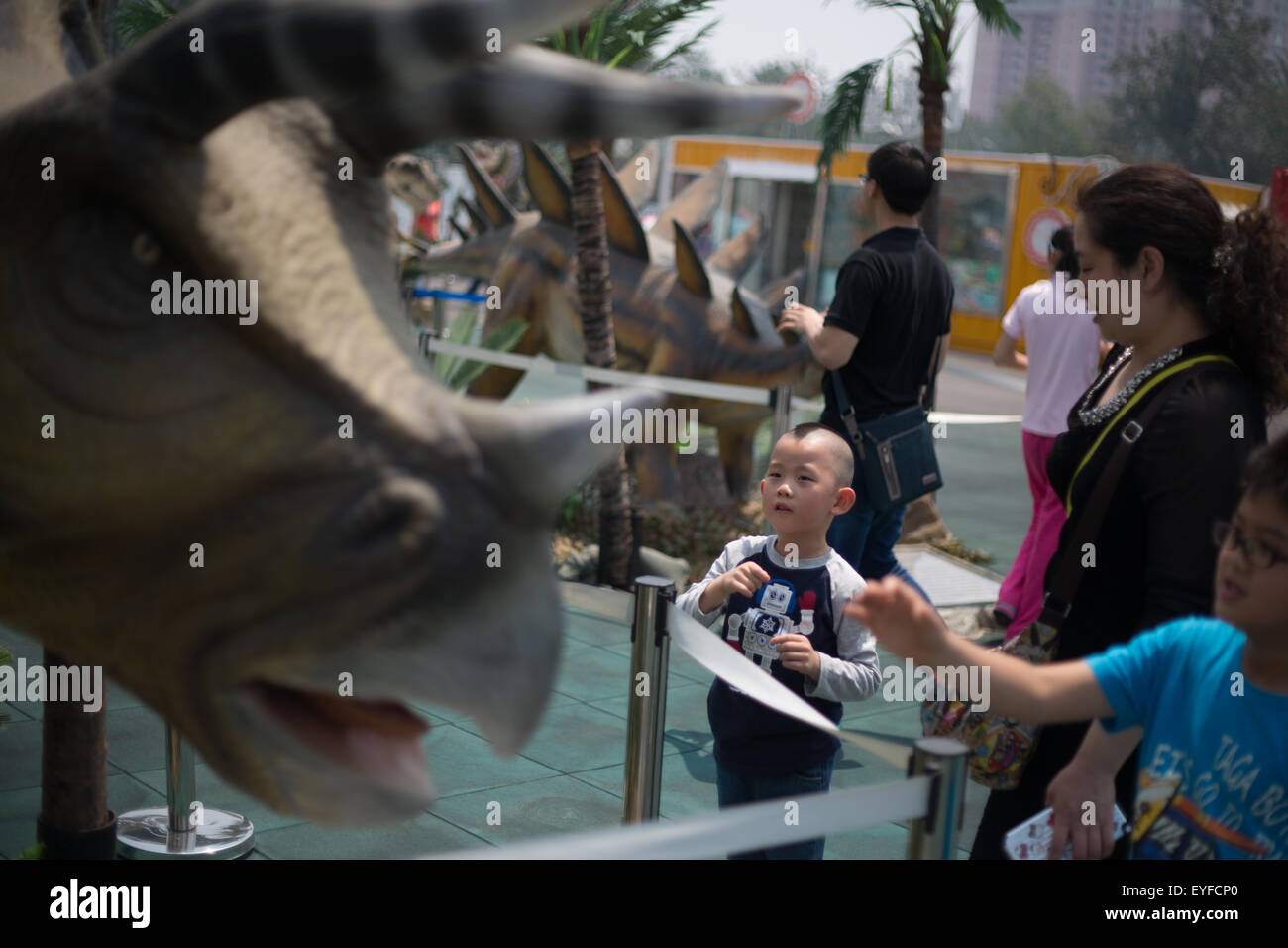 DinoLand at Wukesong Arena, in Beijing, China Stock Photo - Alamy