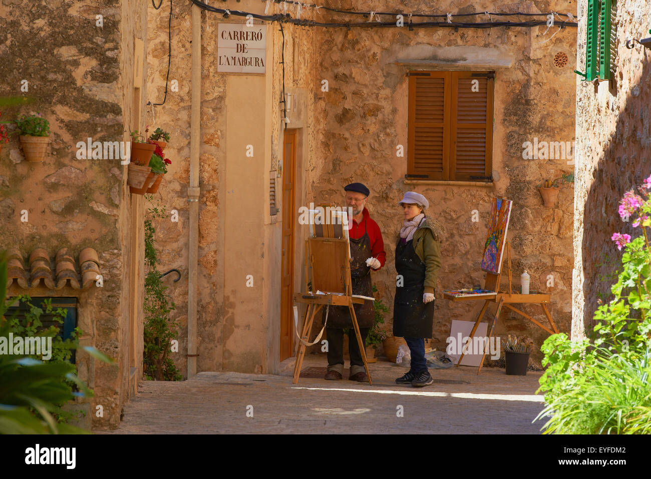 Mallorca painting hi-res stock photography and images - Alamy