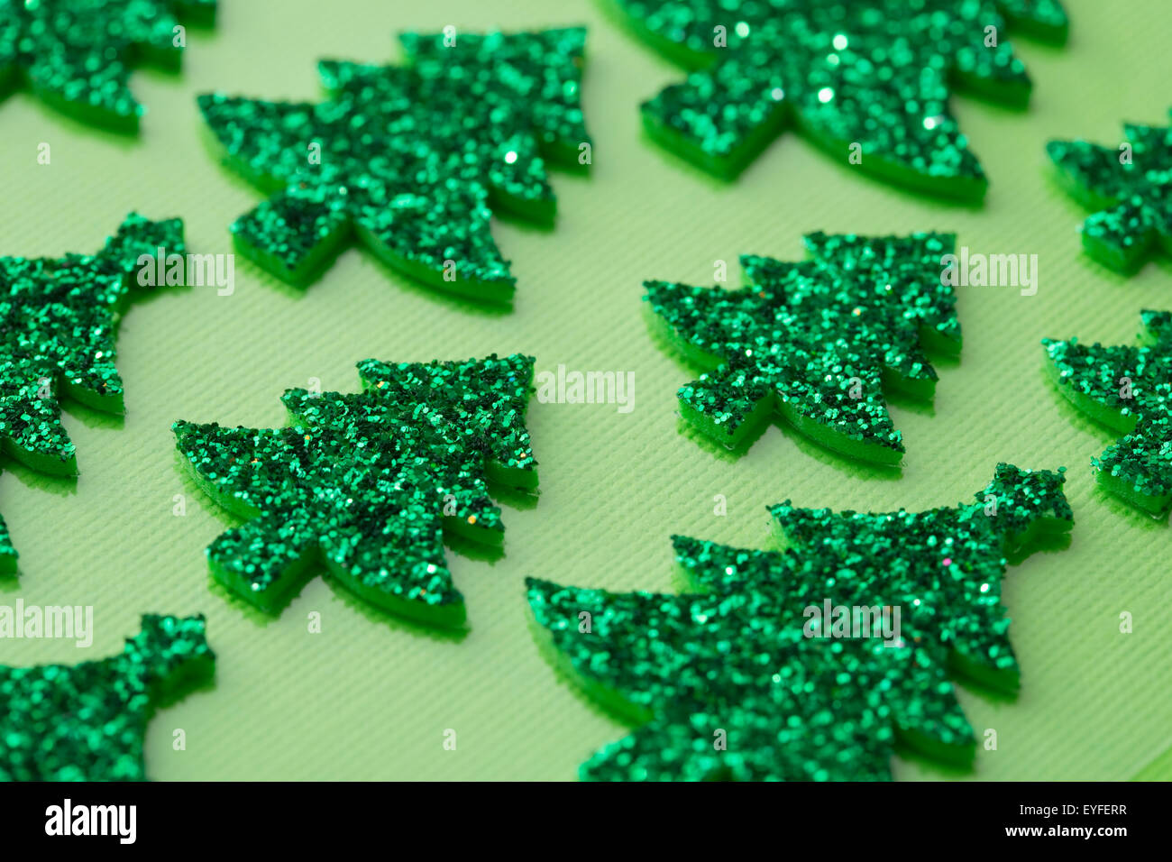Christmas trees made from hi-res stock photography and images - Alamy