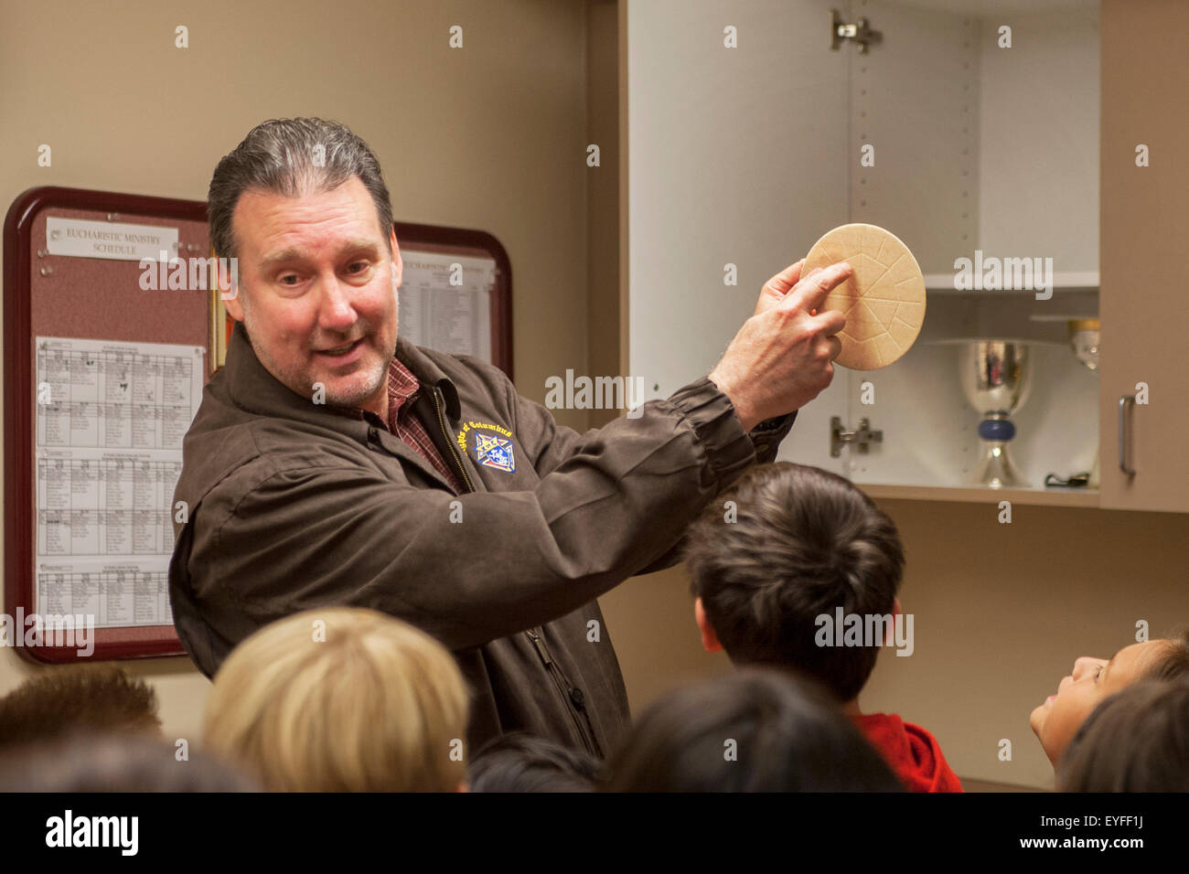Holy communion girl rear hi-res stock photography and images - Alamy
