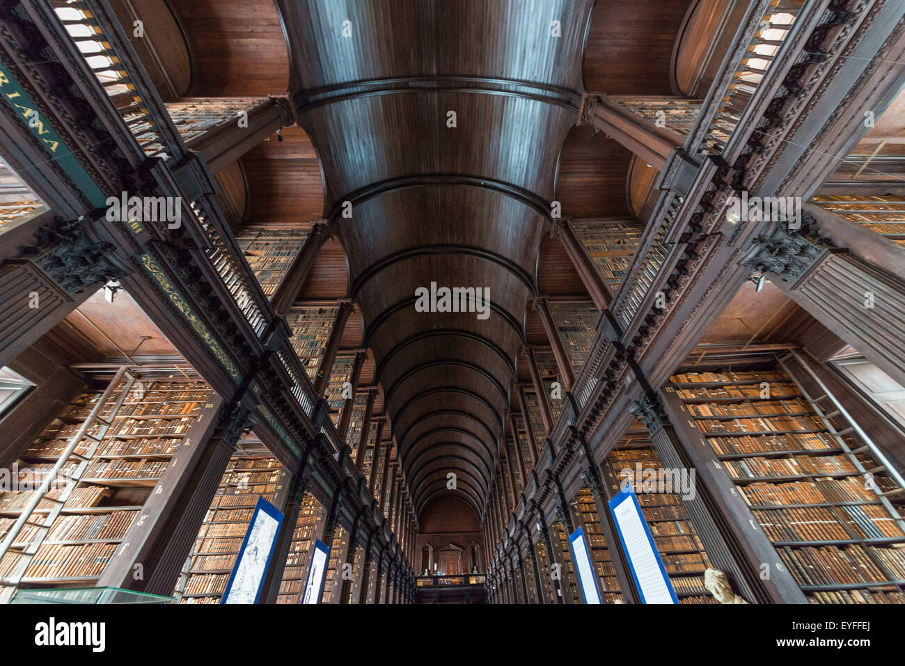 Dublin, Ireland. 28th July, 2015. The library containing over 4.5 ...