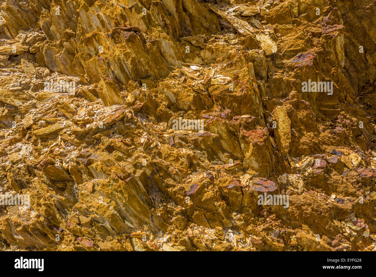 Golden Stones Textures Stock Photo - Alamy