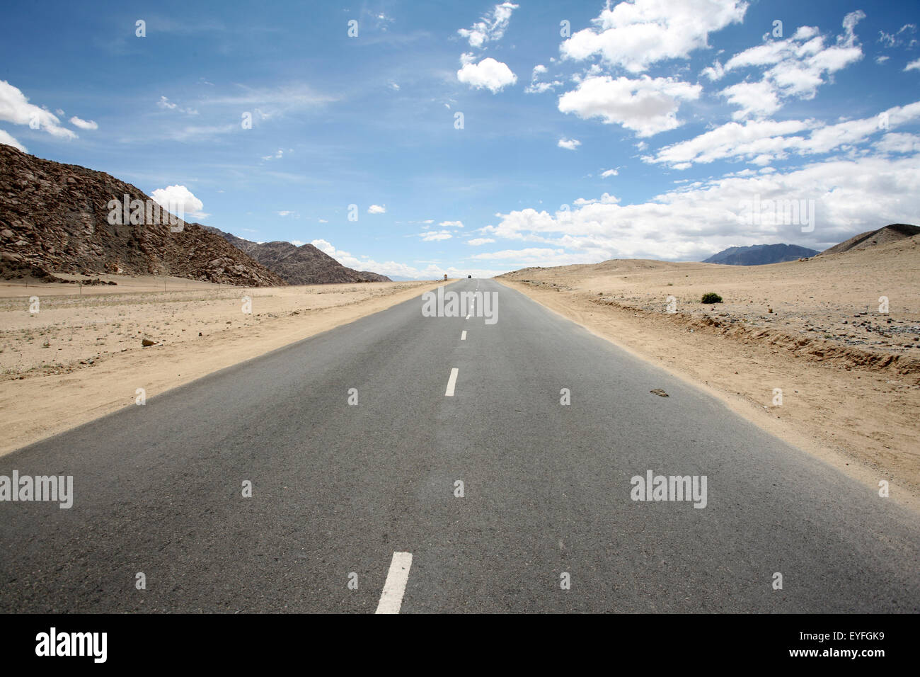 Road in the Indus Valley; Ladakh, India Stock Photo - Alamy