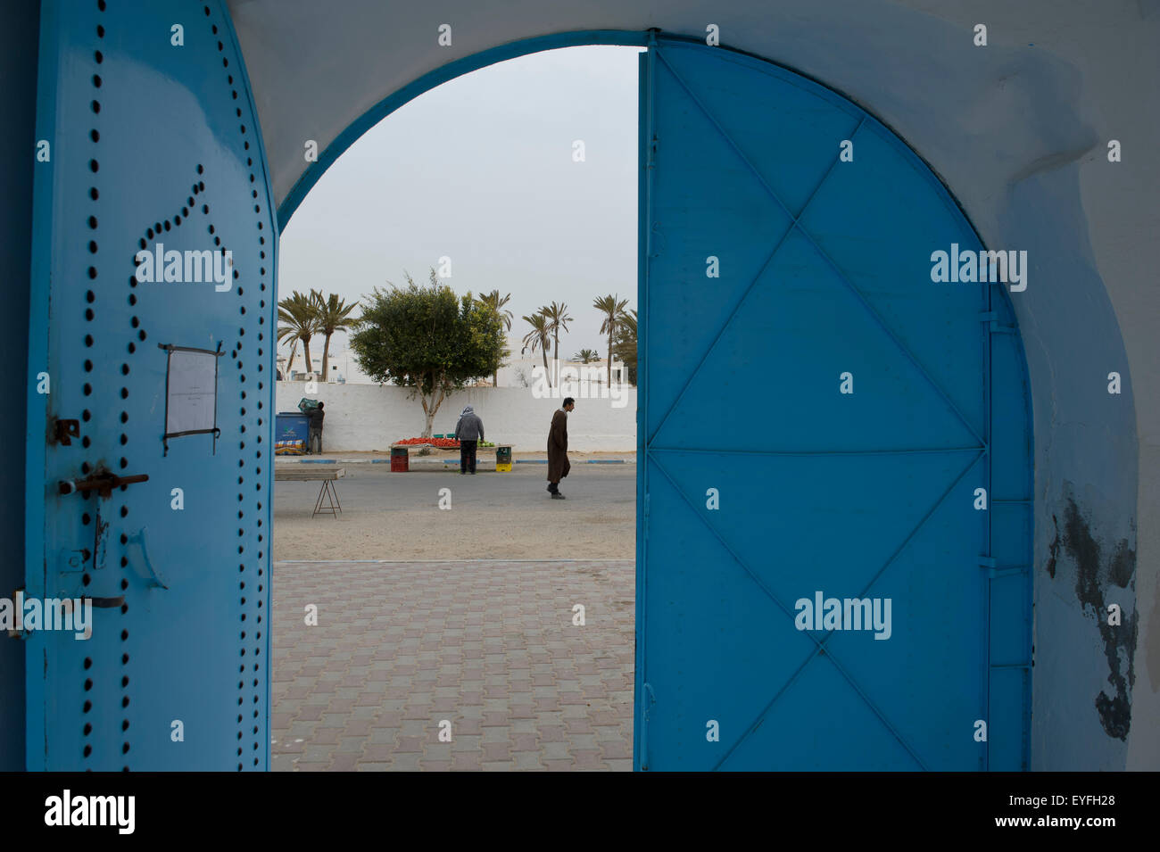 The pottery village of Guellala. Djerba. Tunisia. North Africa Stock ...