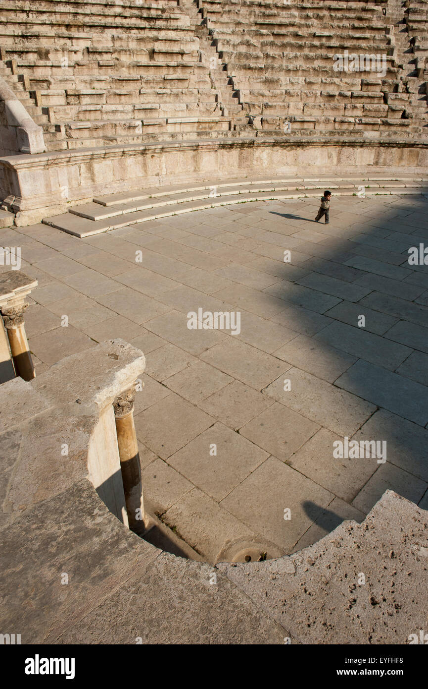 Roman Theatre; Amman, Jordan Stock Photo - Alamy