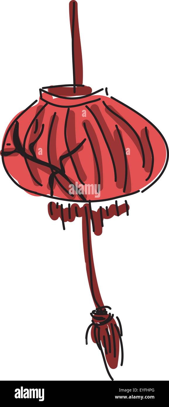 Drawn red lamp hi-res stock photography and images - Alamy