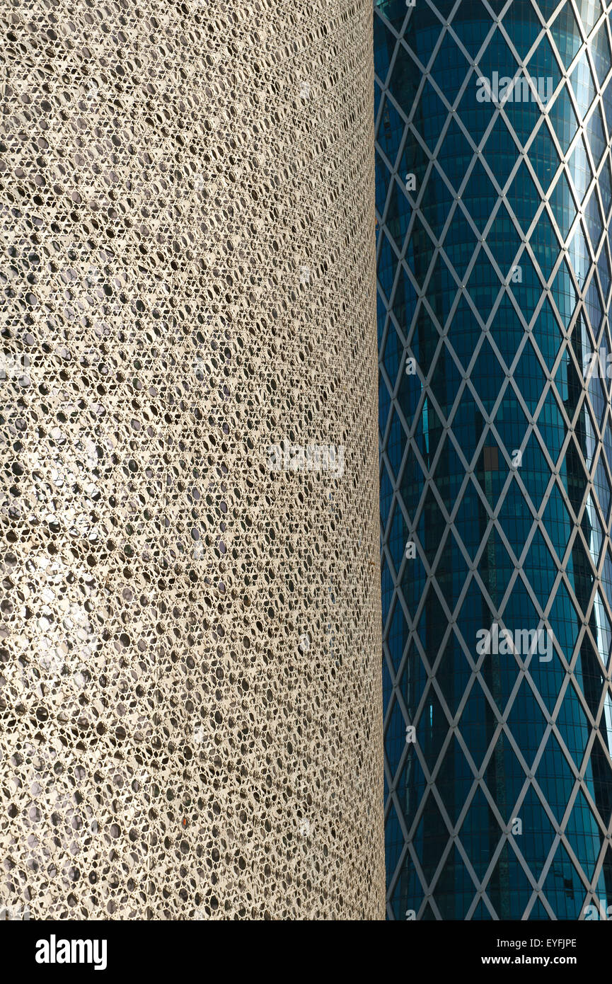 New office buildings; Doha, Qatar Stock Photo - Alamy