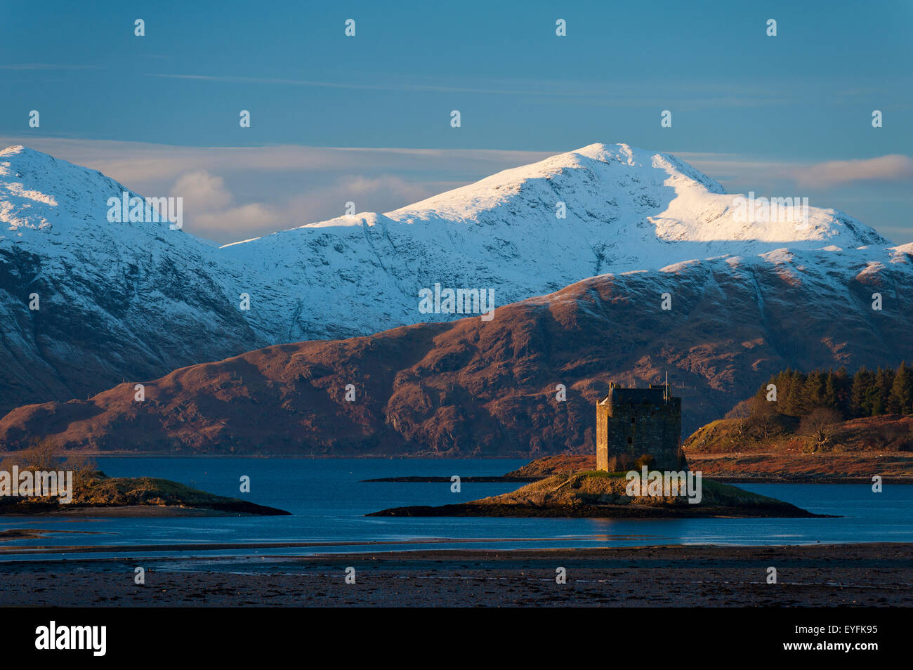 Castle Stalker; Appin, Argyll and Bute, Scotland Stock Photo - Alamy