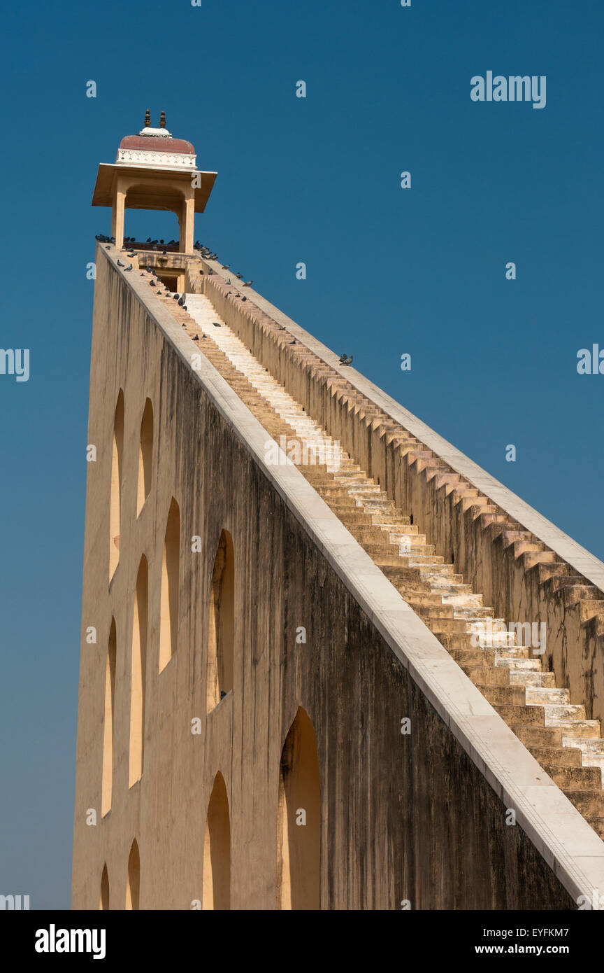 Samrat Yantra; Jantar Mantar, Jaipur, India Stock Photo - Alamy