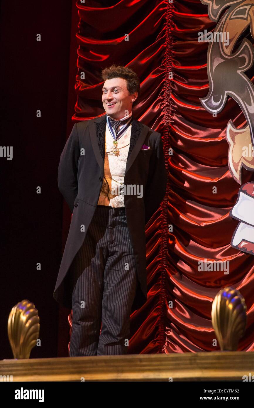 New York, NY, USA. 28th July, 2015. Bryce Pinkham in attendance for ...