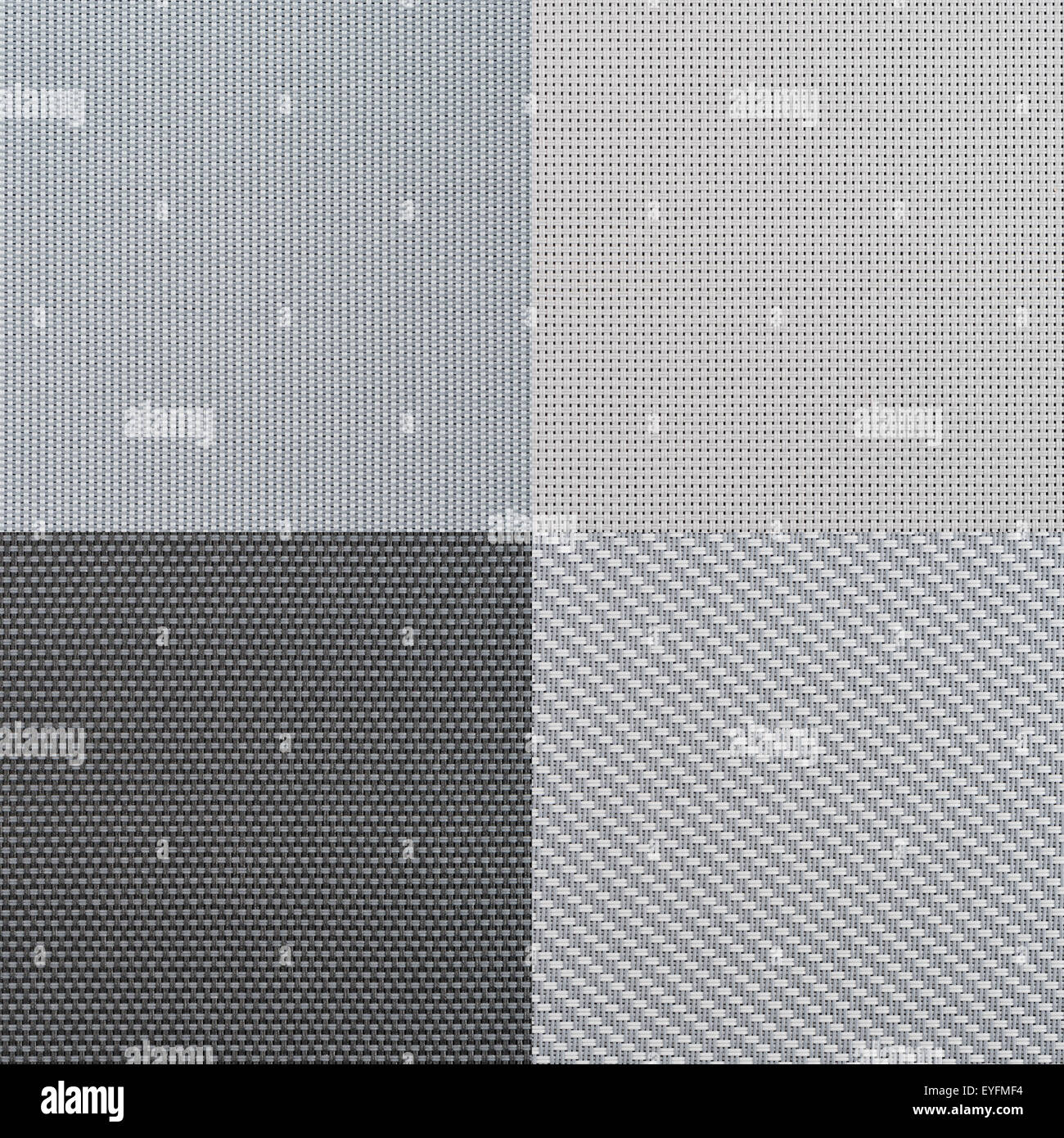 Set of grey vinyl samples, texture background Stock Photo - Alamy