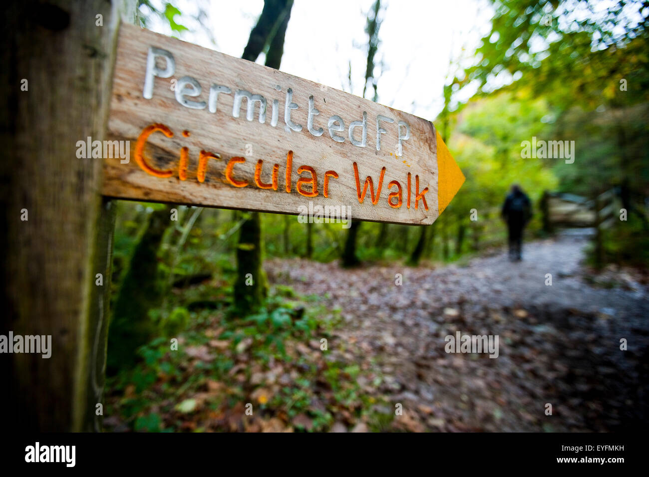 Sign,England,Somerset,Exmoor National Park Stock Photo - Alamy
