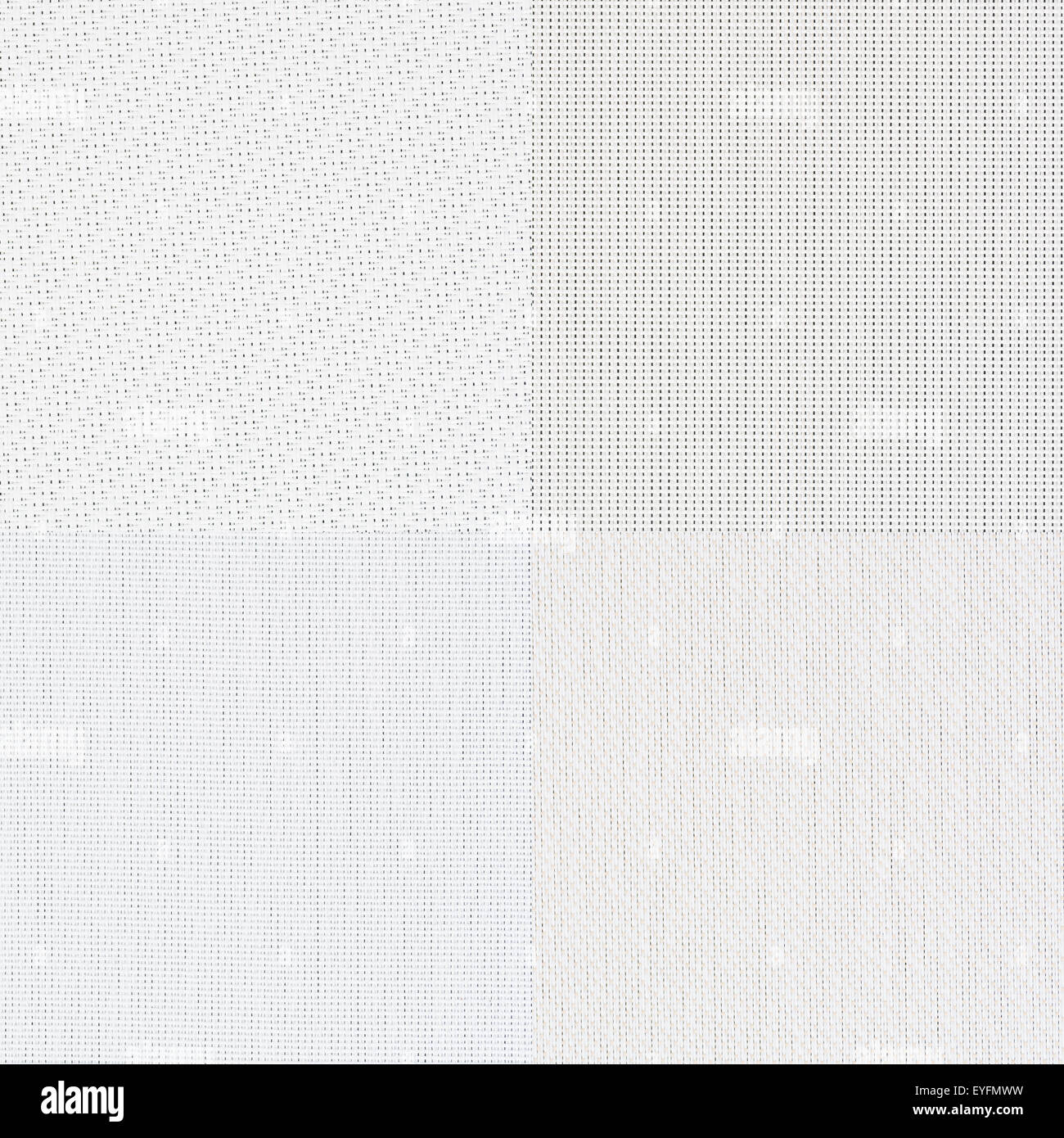 Set of white vinyl samples, texture background Stock Photo - Alamy