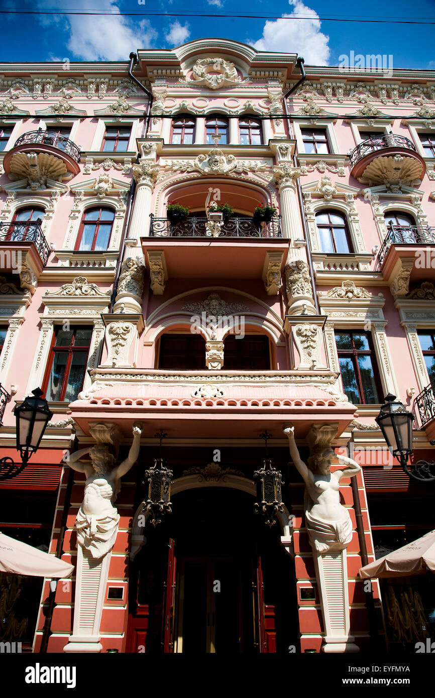 Historic buildings in Odessa City Centre; Odessa, Ukraine Stock Photo ...