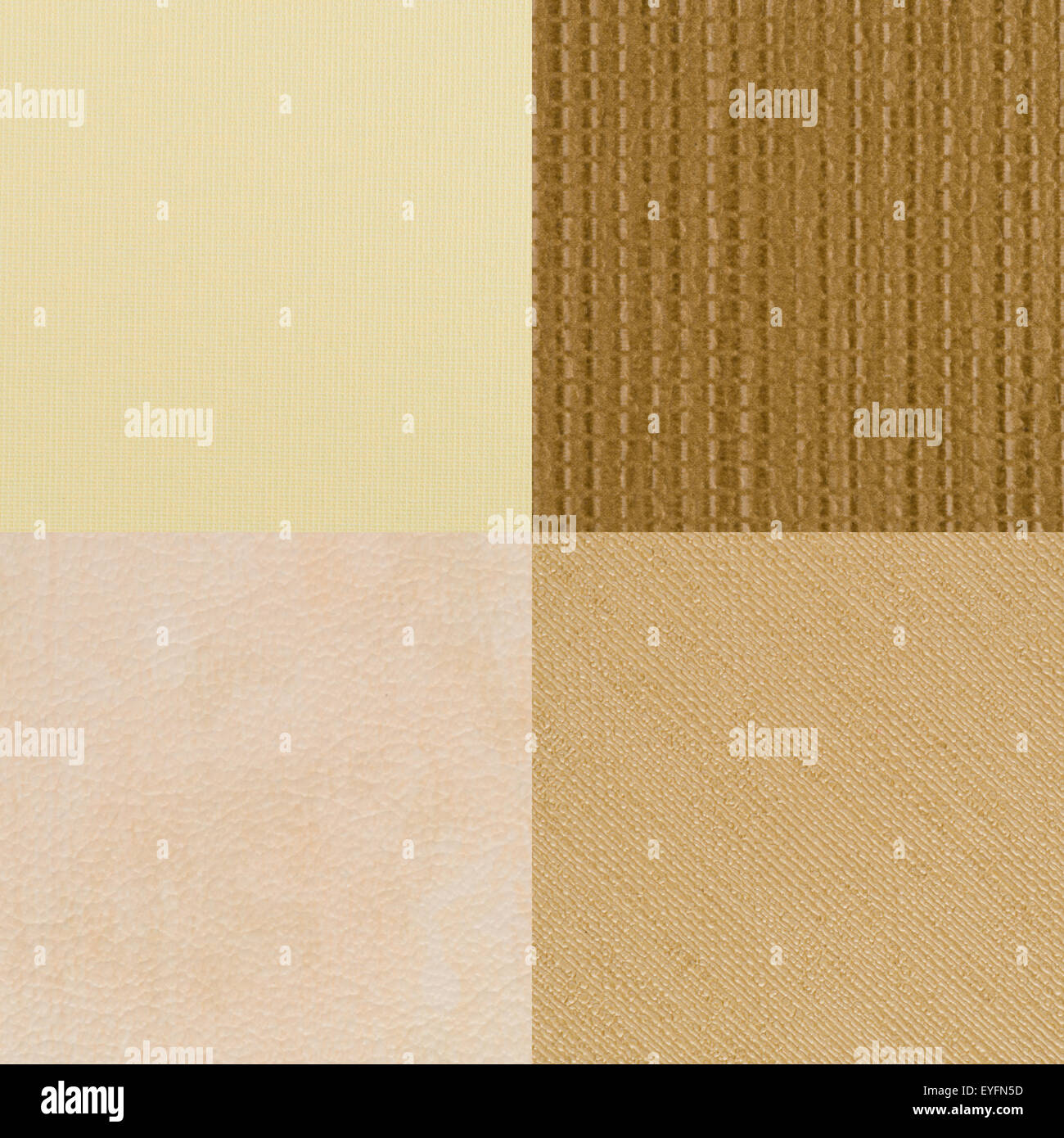 Set of brown vinyl samples, texture background Stock Photo - Alamy