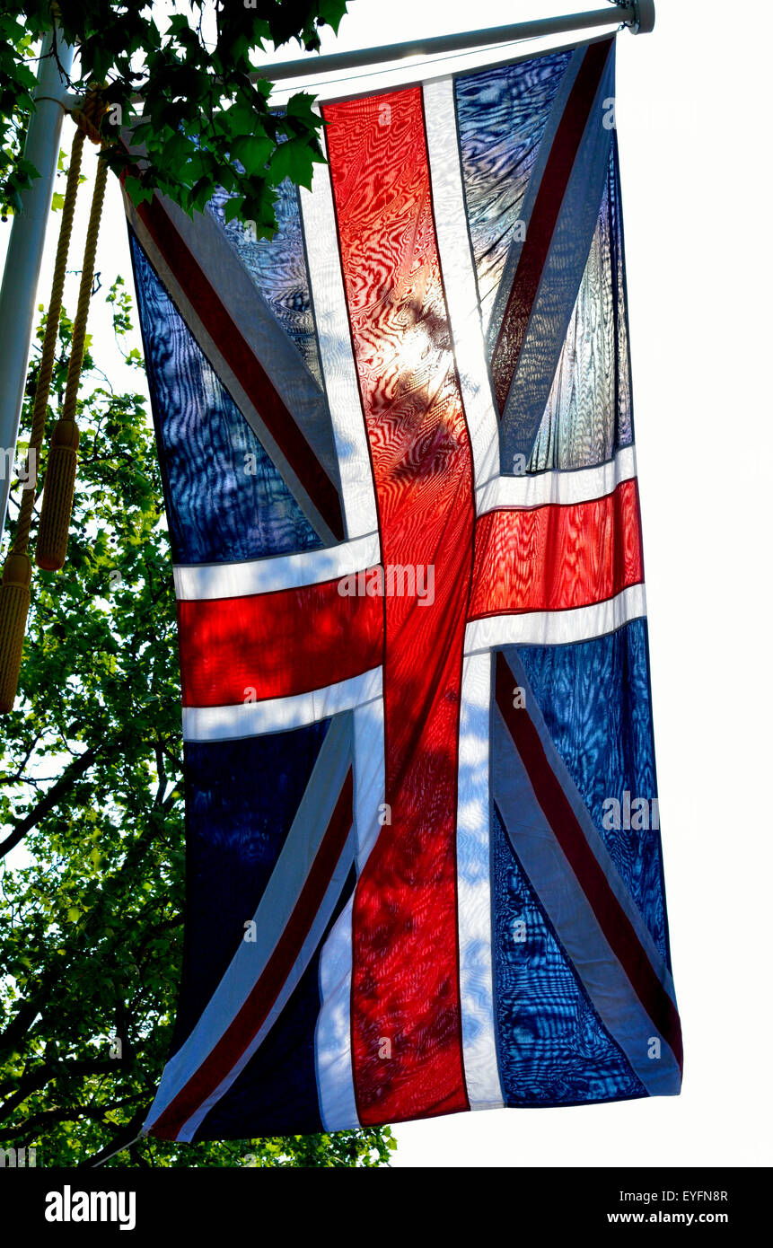 Union Jack, The Mall, London, UK Stock Photo - Alamy