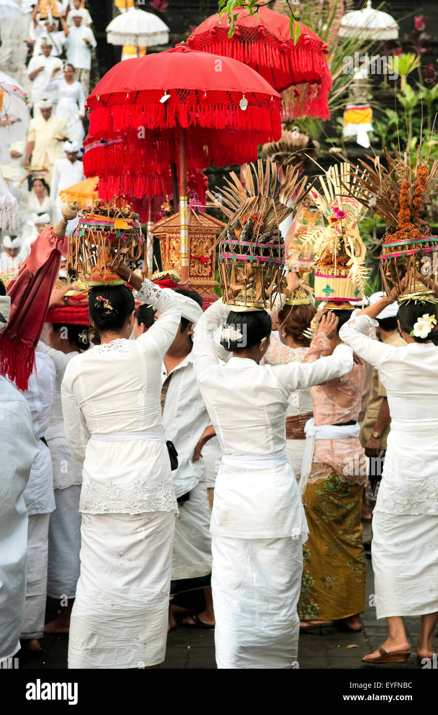 A traditional religious ceremony; Bali, Indonesia Stock Photo - Alamy