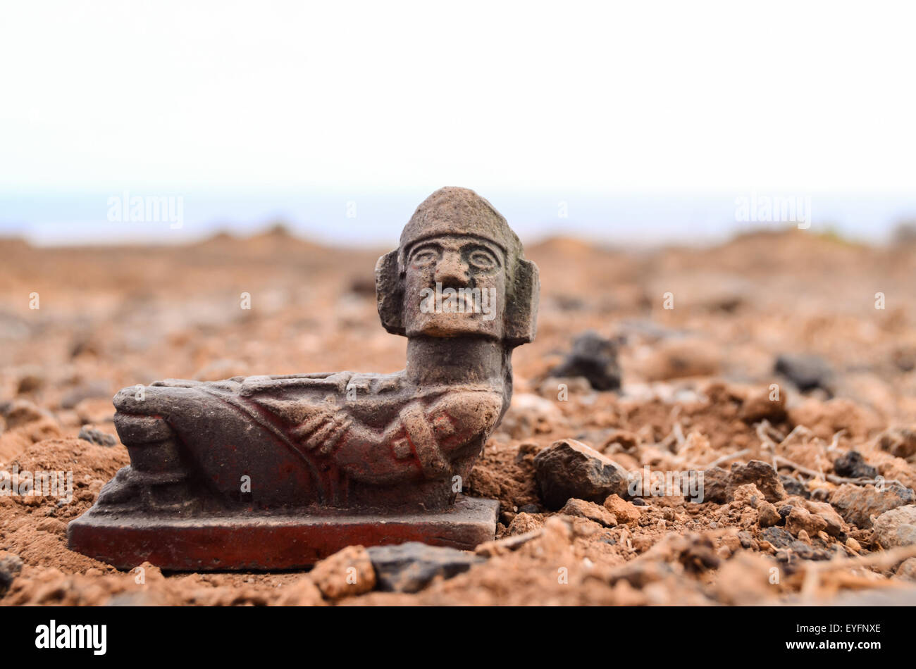 Ancient Maya Statue Stock Photo - Alamy