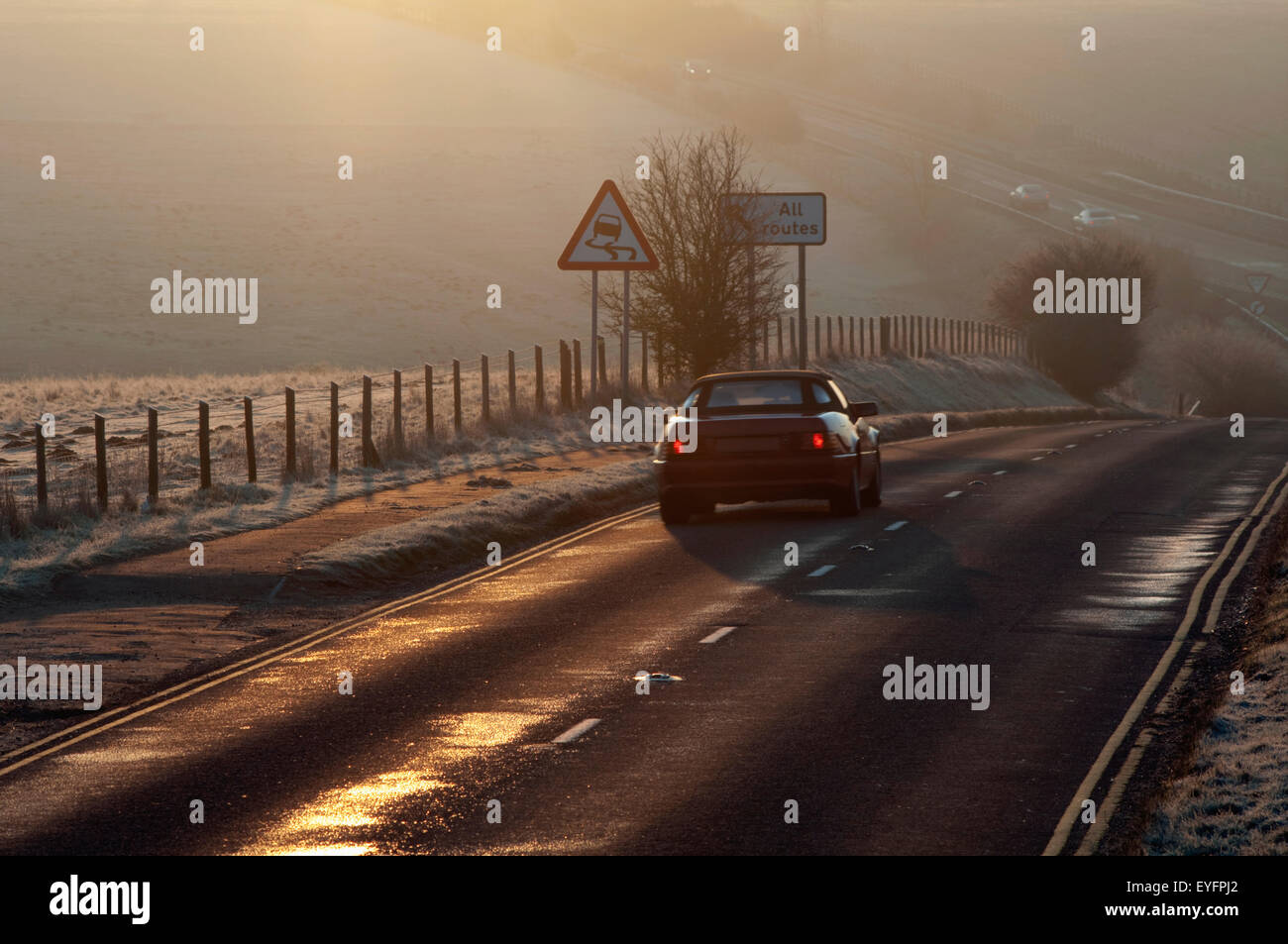 Early road design hi-res stock photography and images - Alamy