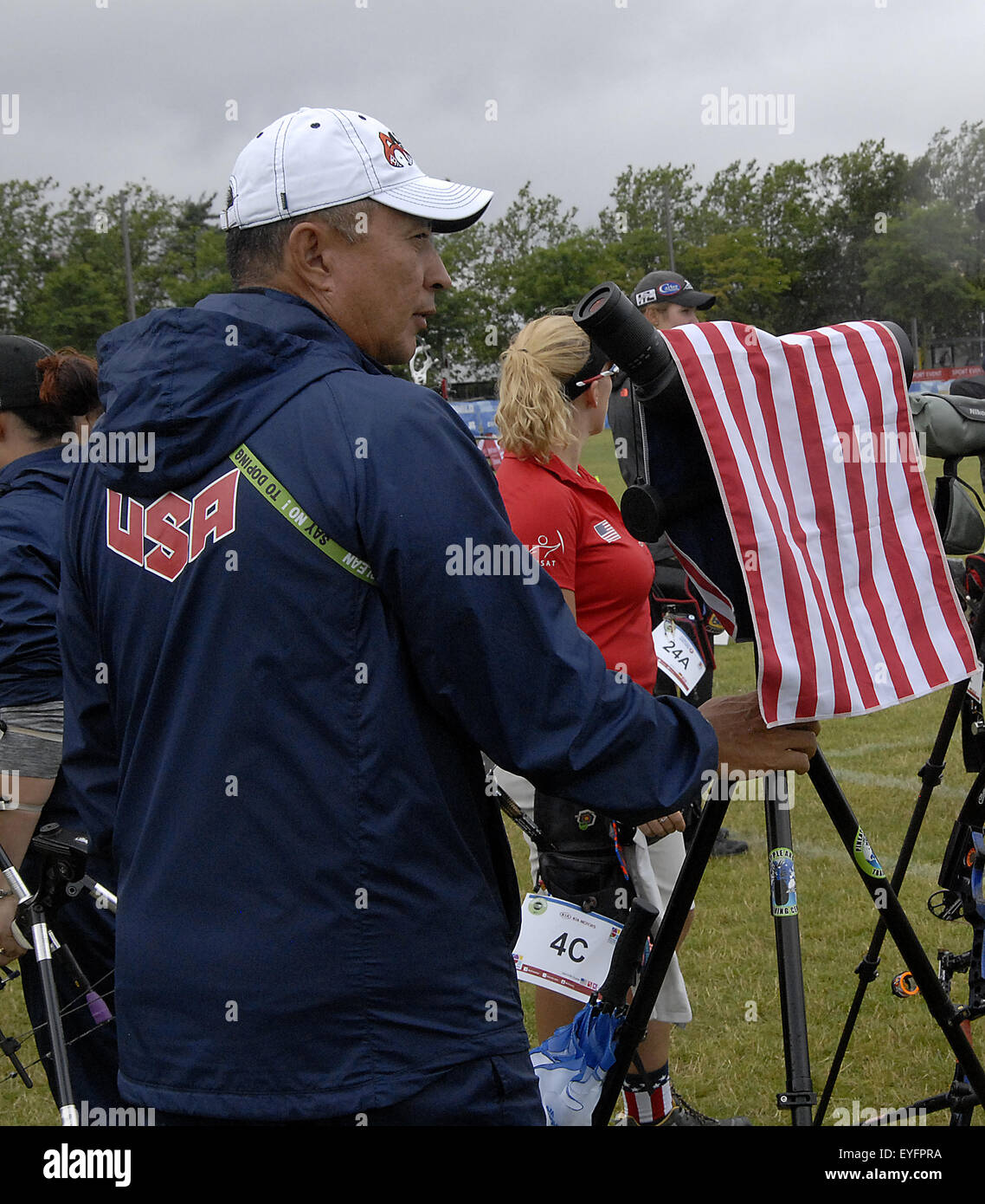 Copenhagen, Denmark. 28th July, 2015. Sports life at World Archery ...