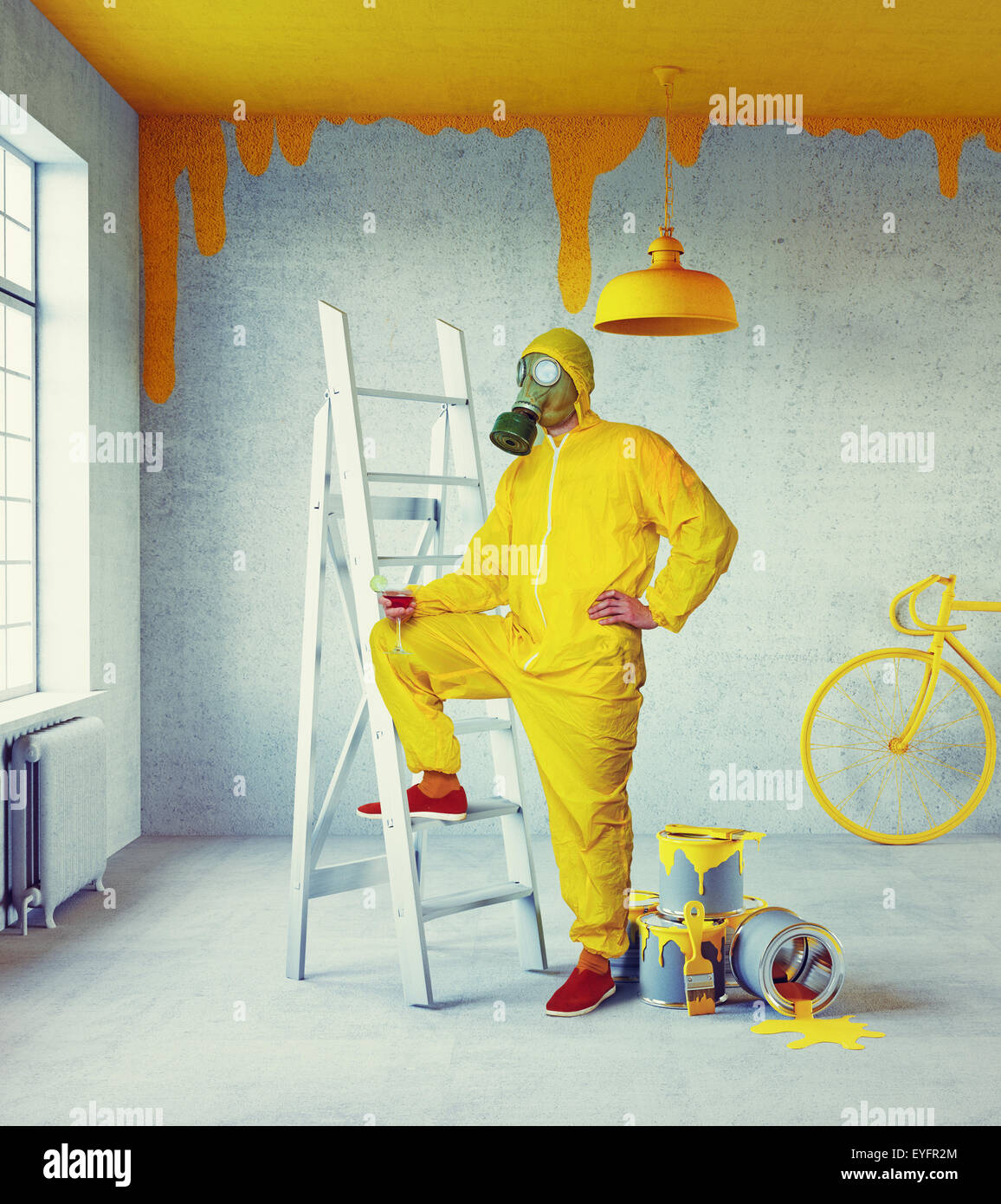 Empty Man Painting High Resolution Stock Photography and Images - Alamy