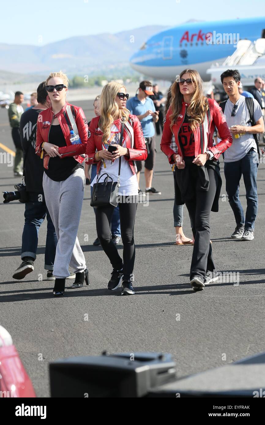 Gumball 3000 arrivals into Reno, Nevada by plane from Amsterdam ...